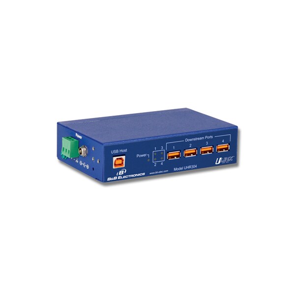 Advantech 4-Port High Retention Usb Full Speed Iso. Hub BB-UHR304 | Zoro